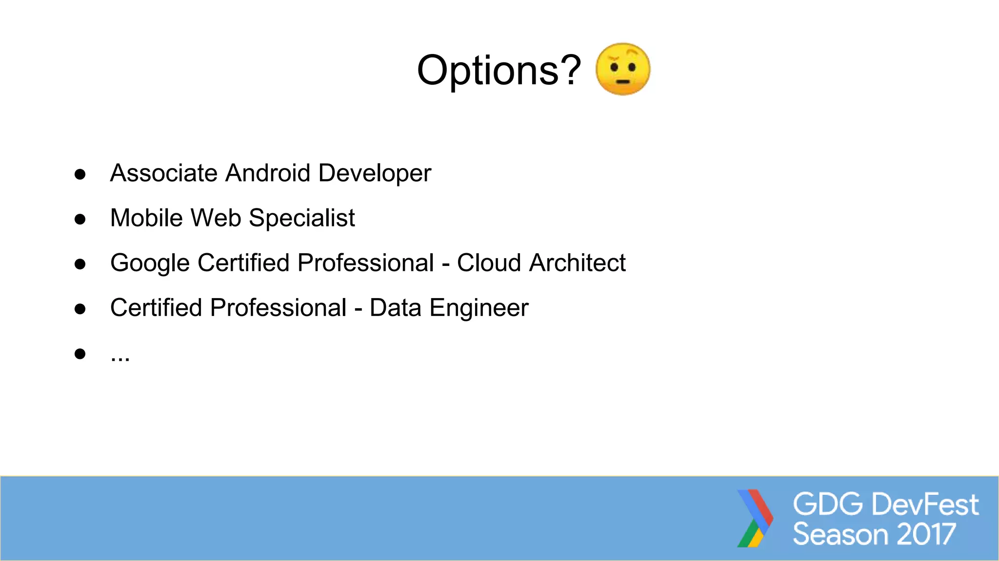 Google Developer Certifications | PPT