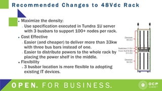 Ocp recommended profiles for next generation OCP Racks | PPTX