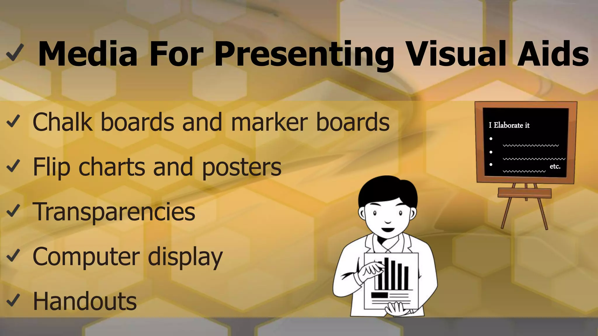 Visual & Verbal support in presentation | PPTX