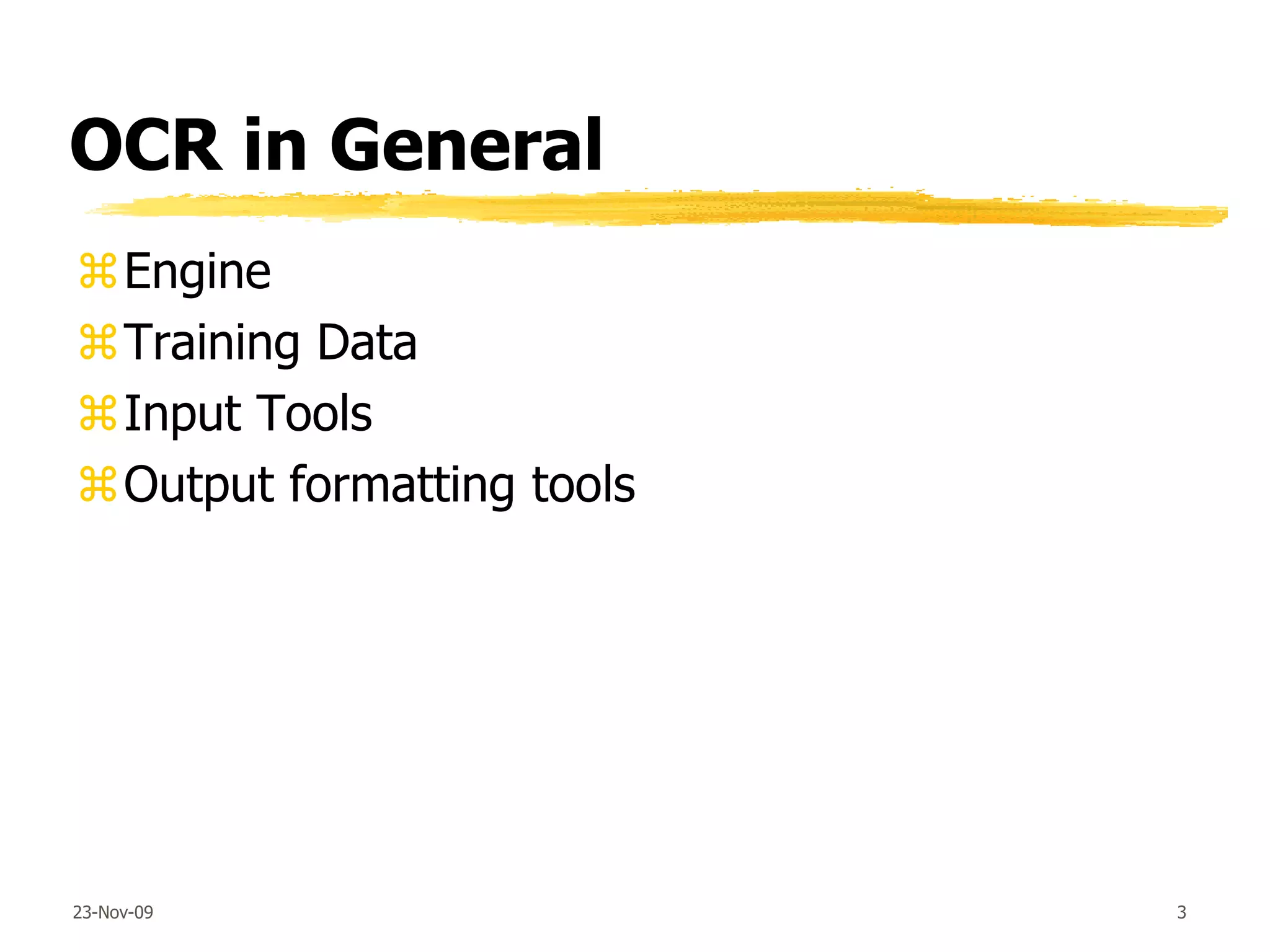 Lessons from Indic OCR Development | PPT