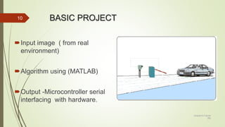 MATLAB Based Vehicle Number Plate Identification System using OCR | PPTX