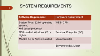 MATLAB Based Vehicle Number Plate Identification System using OCR | PPTX
