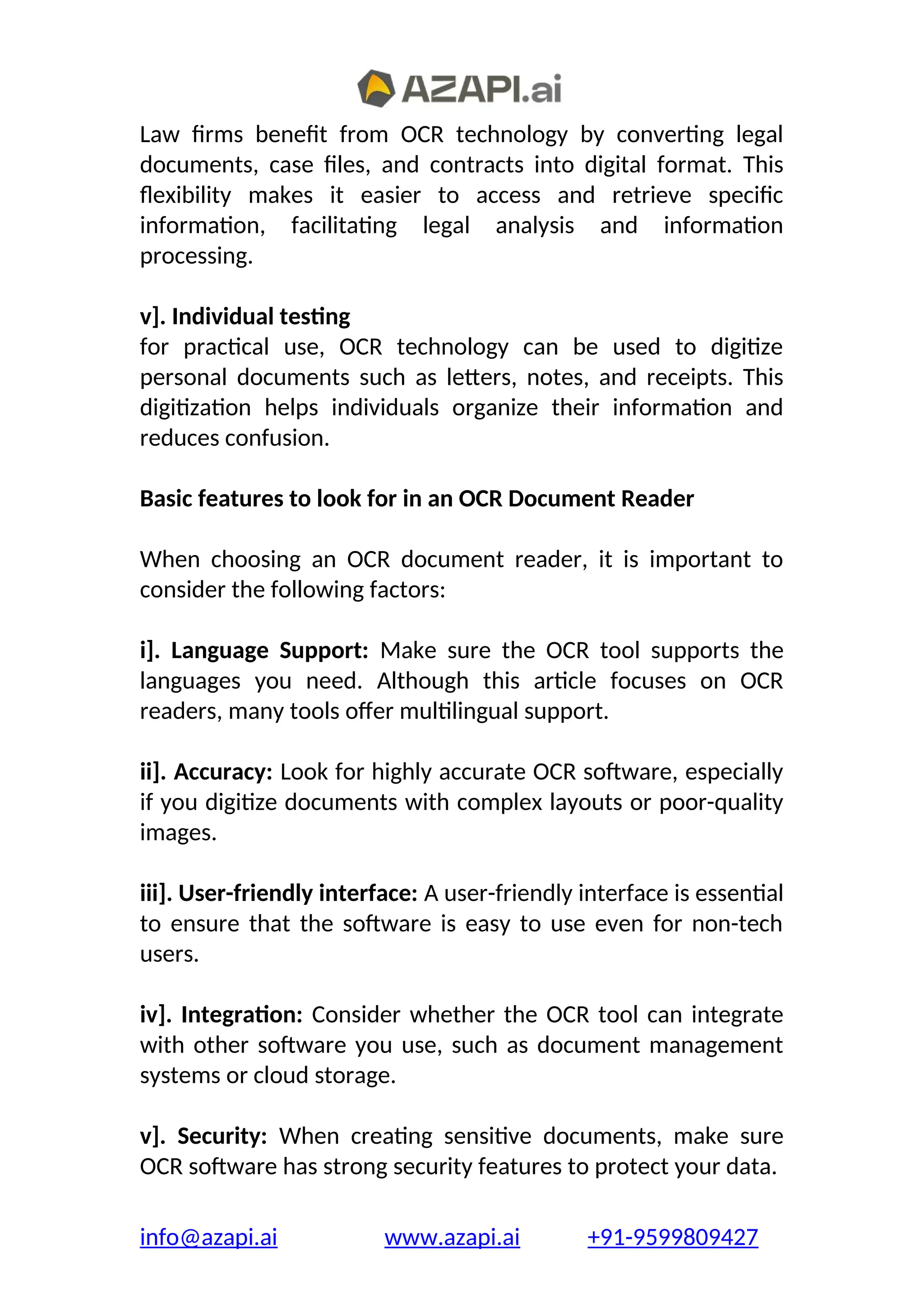 OCR Document Reader Transforming Paper into Digital with Just One Click ...
