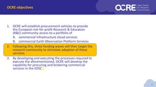 OCRE Adoption Funding - Jan Meijer | PDF