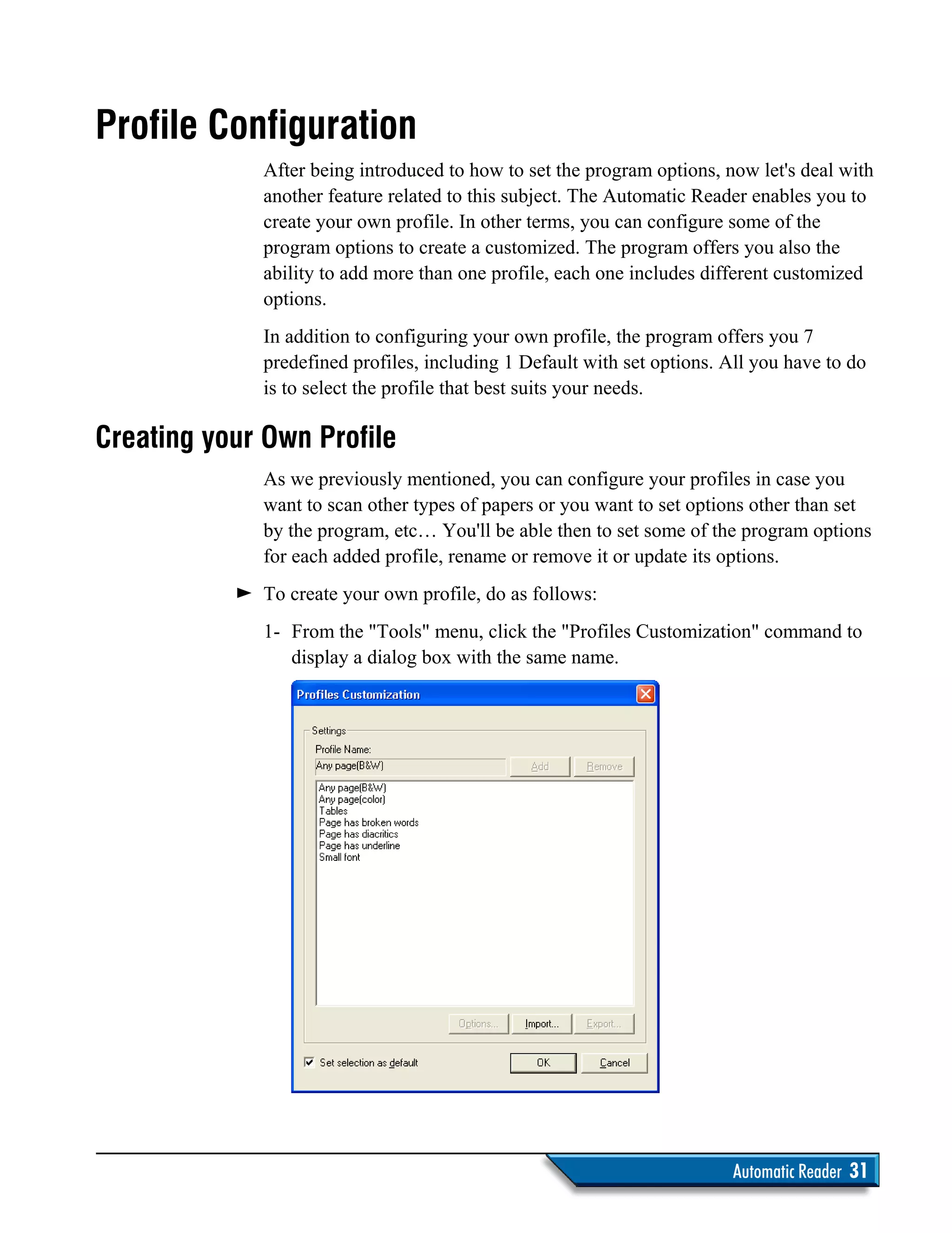 Sakhr Arabic OCR User's Guide | PDF