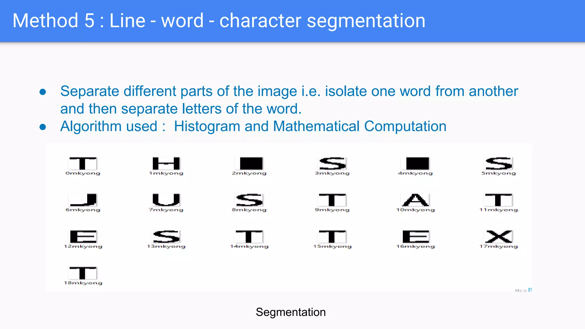 OCR Presentation (Optical Character Recognition) | PPTX