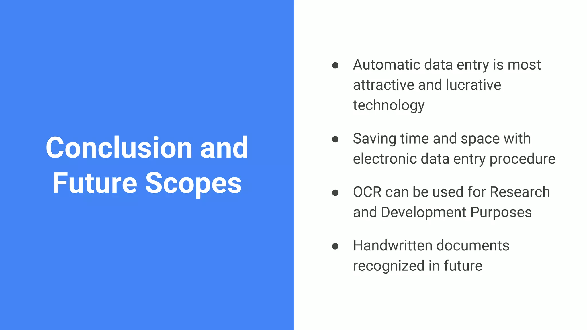 OCR Presentation (Optical Character Recognition) | PPTX