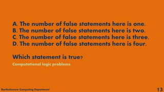 Ocr GCSE computer science introduction | PPTX