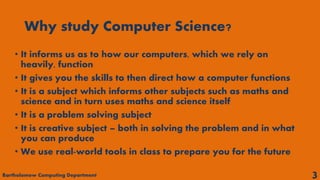 Ocr GCSE computer science introduction | PPTX