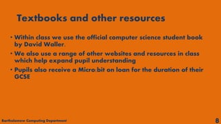 Ocr GCSE computer science introduction | PPTX