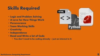 Ocr GCSE computer science introduction | PPTX
