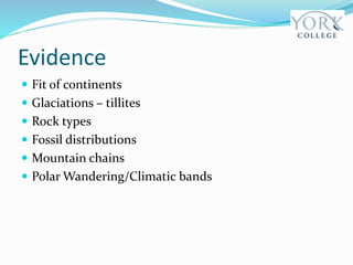 Continental drift 2014-15 Presentation | PPTX