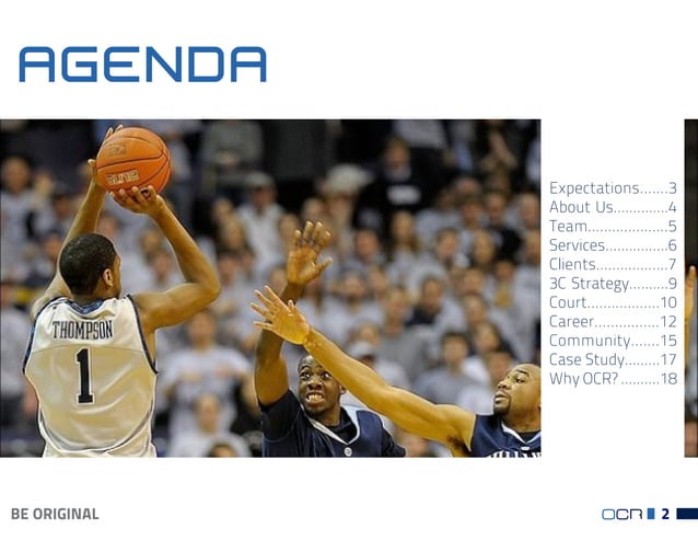 Original Creative - Client Pitch | PPT