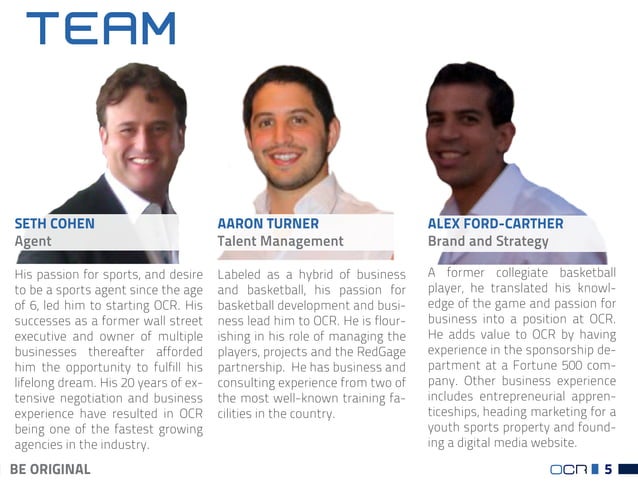 Original Creative - Client Pitch | PPT