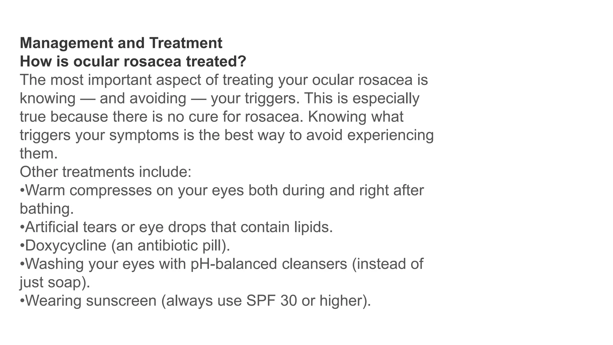 OCULAR ROSACEA: Introduction, symptoms and causes, Diagnosis ...