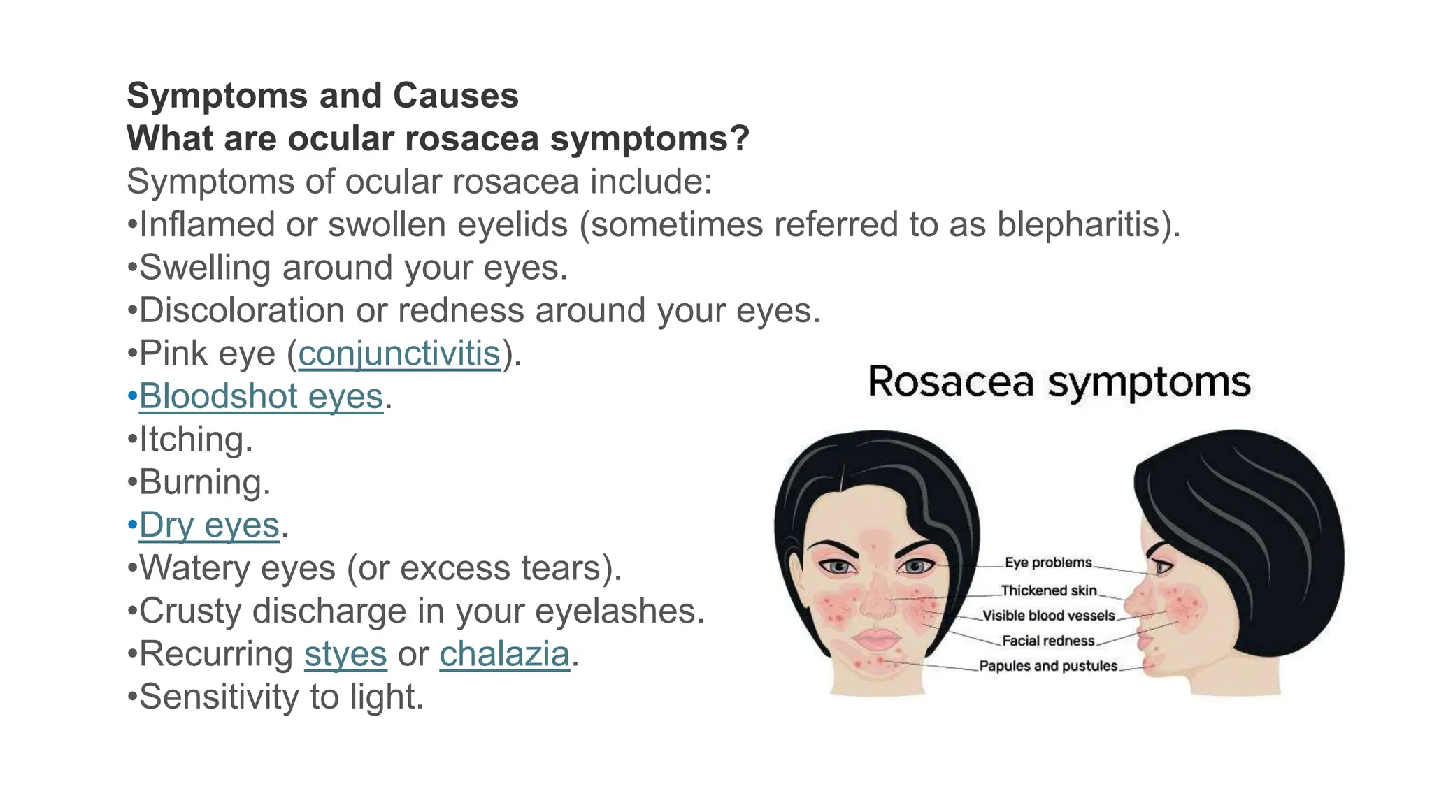 OCULAR ROSACEA: Introduction, symptoms and causes, Diagnosis ...