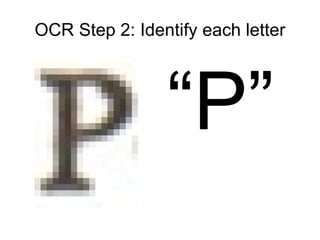 Neural Networks for OCR | ODP