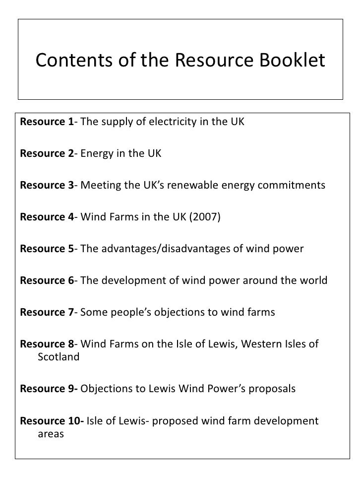 OCR Resource Booklet