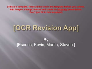 Ocr revision | PPTX
