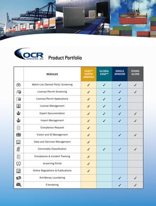 OCR Services Corporate Brochure | PDF