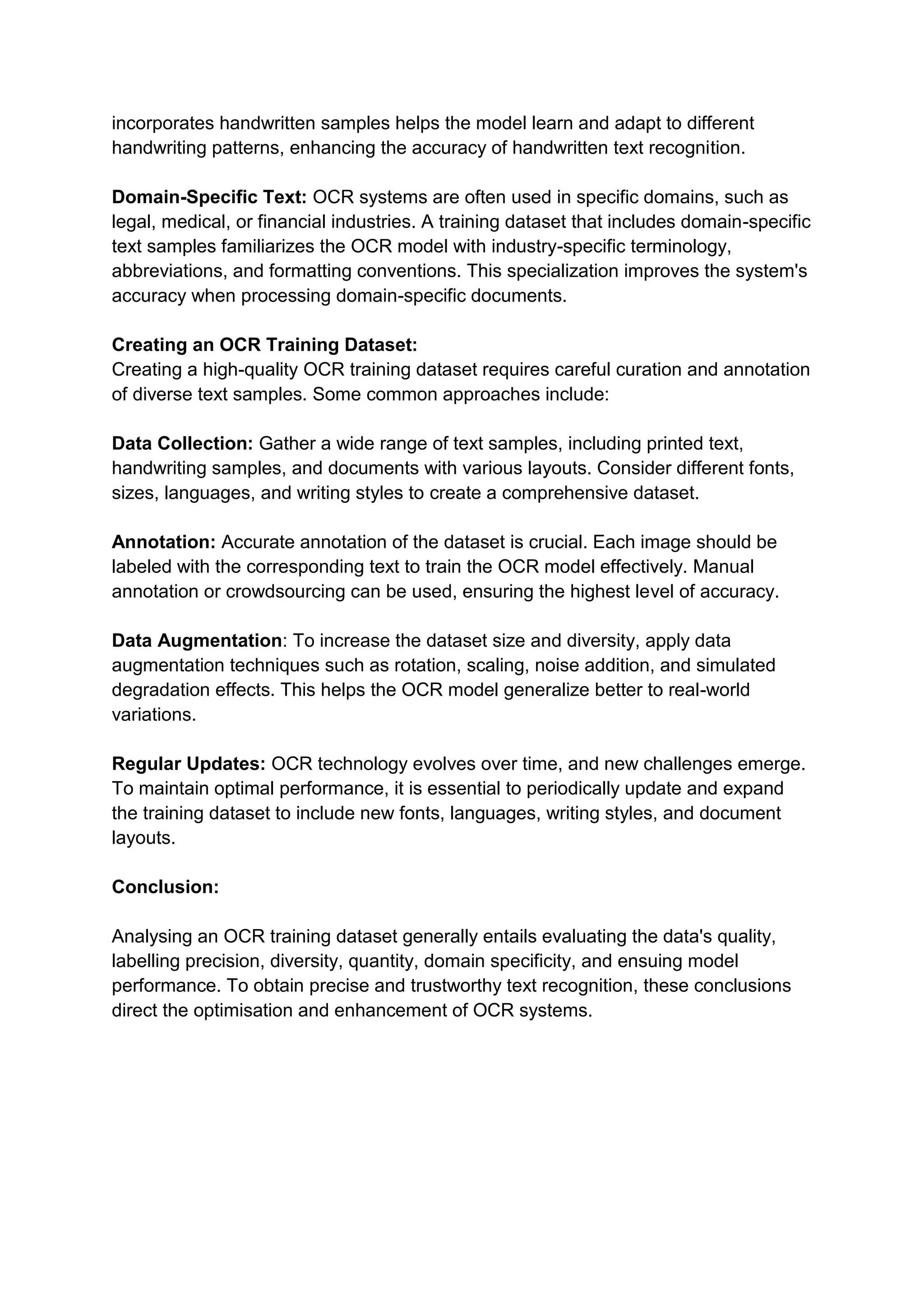 OCR training dataset (1).docx | Web Development | Internet