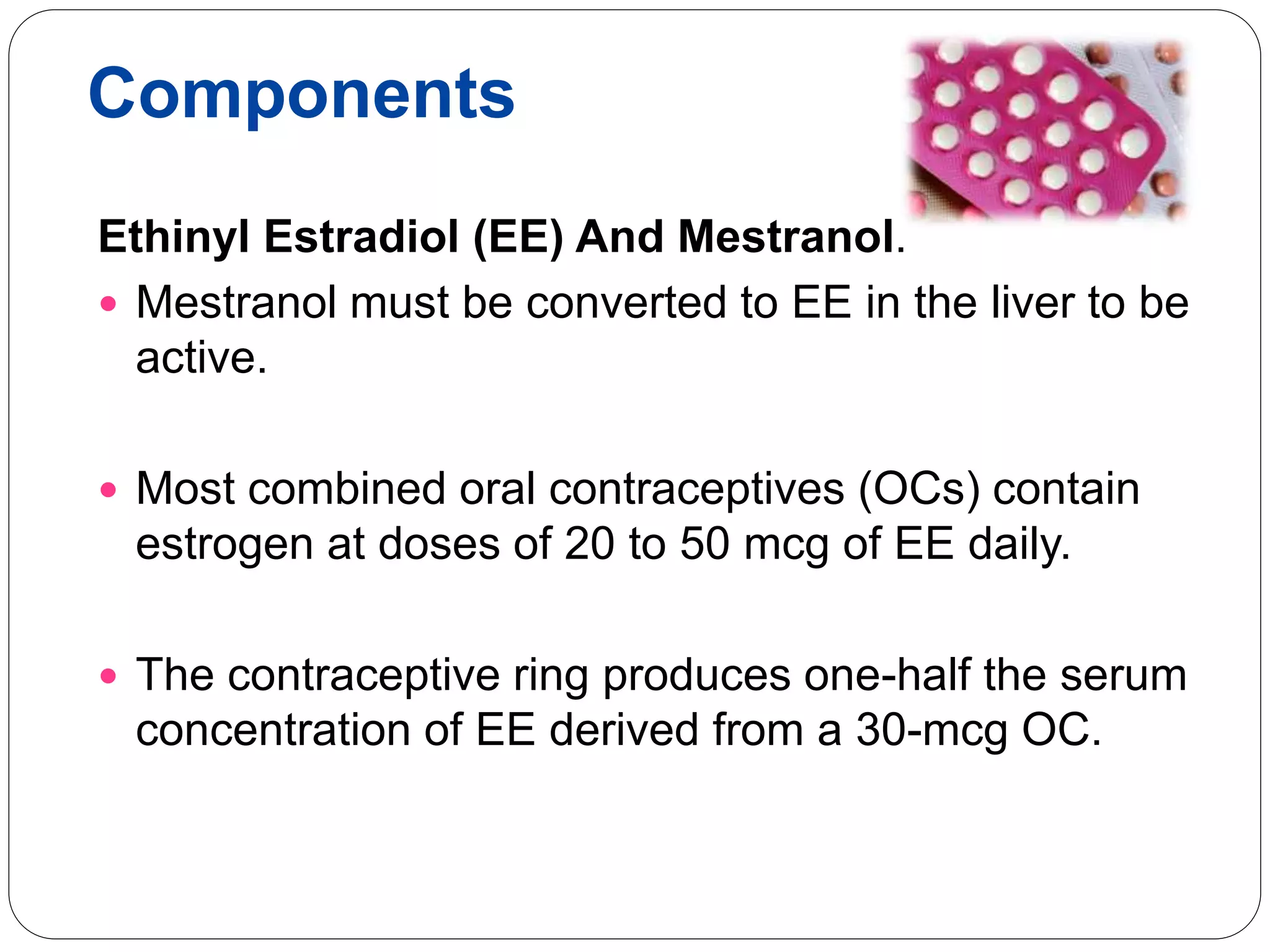 Oral contraceptives/ Hormonal contraception | PPTX | Birth Control ...