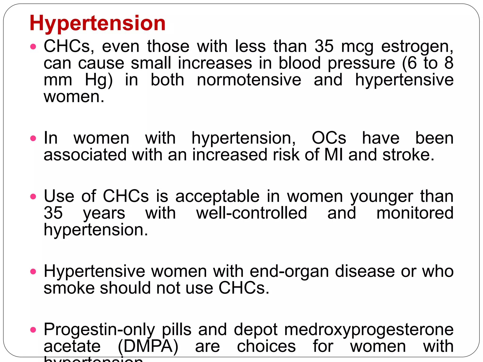 Oral contraceptives/ Hormonal contraception | PPTX | Birth Control ...