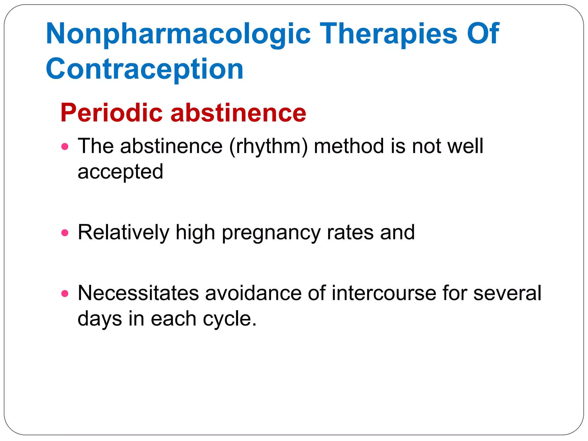 Oral contraceptives/ Hormonal contraception | PPT
