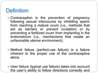 Oral contraceptives/ Hormonal contraception | PPT