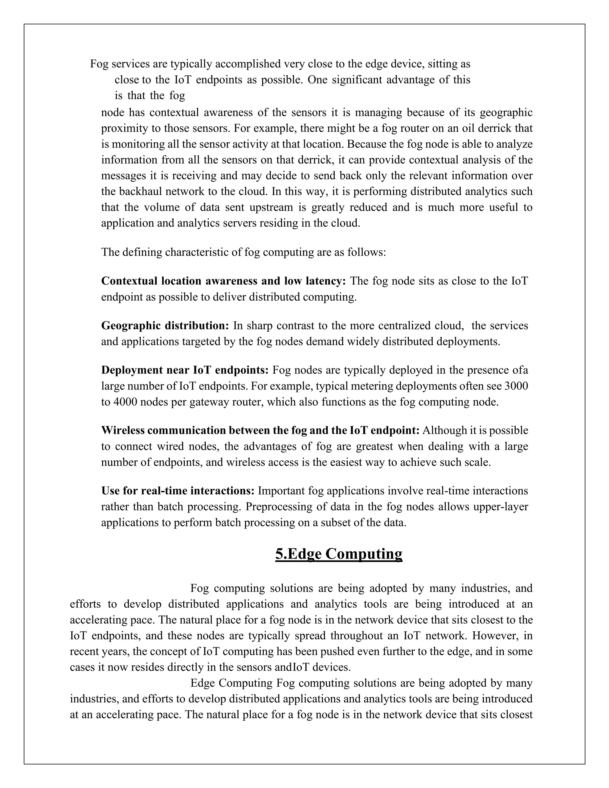 Ocs352 Iot Concepts And Application 5 Notespdf Internet Of Things