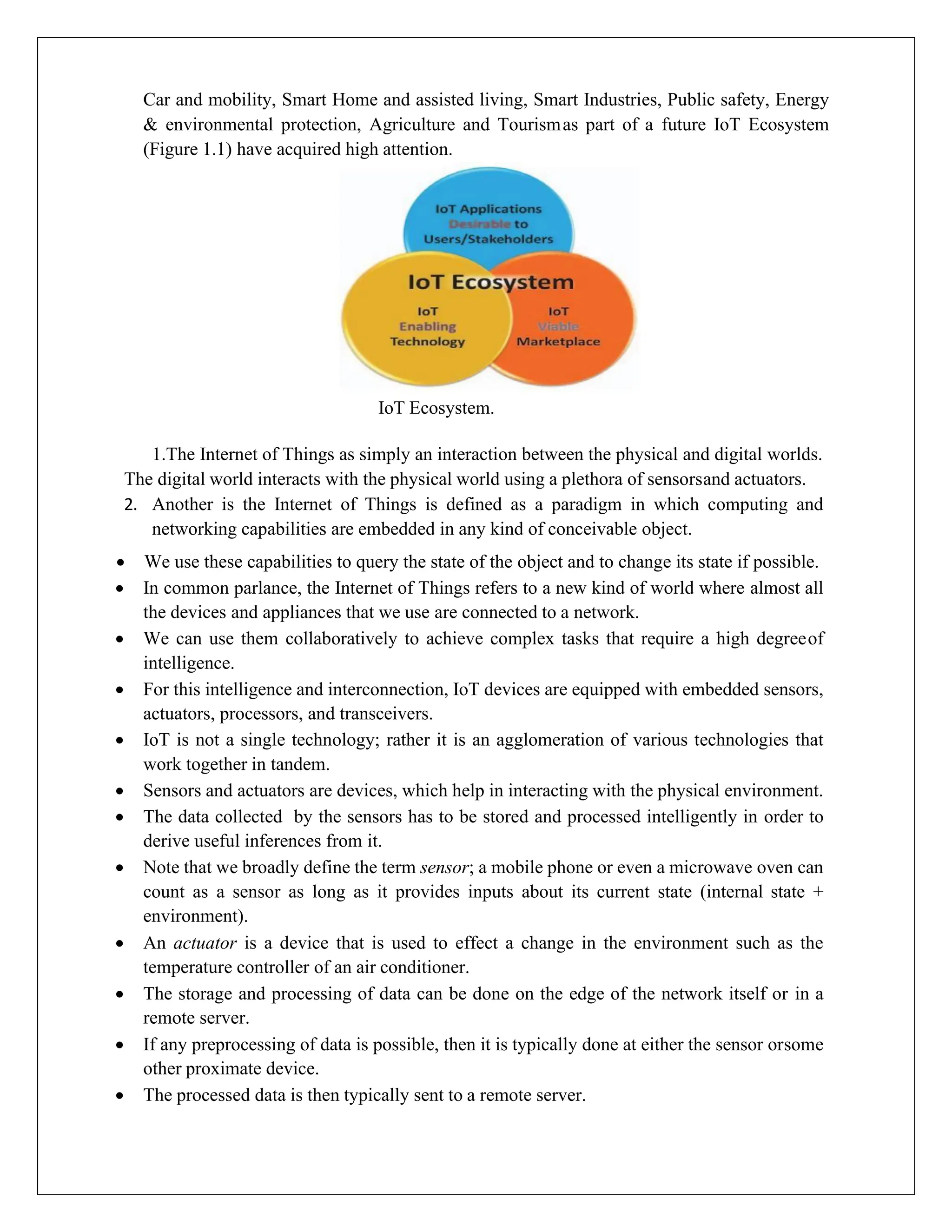 OCS352 IOT CONCEPTS AND APPLICATION 5 NOTES.pdf | Internet of Things ...
