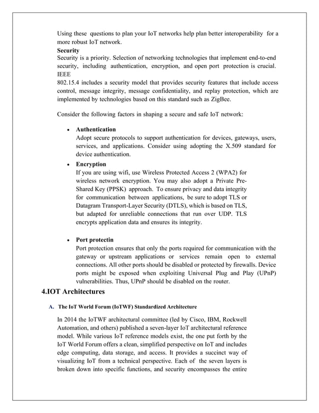 OCS352 IOT CONCEPTS AND APPLICATION 5 NOTES.pdf | Internet of Things ...