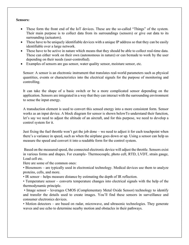 OCS352 IOT CONCEPTS AND APPLICATION 5 NOTES.pdf | Internet of Things ...