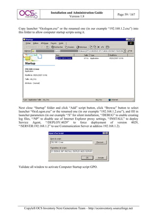 O C S Inventory N G Installation And Administration Guide 1 | PDF