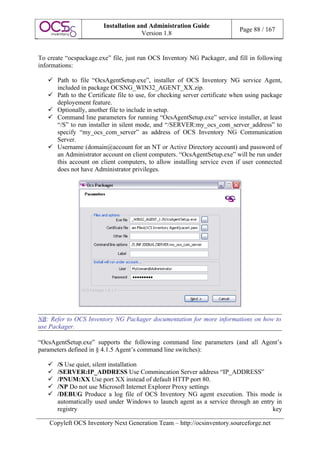 O C S Inventory N G Installation And Administration Guide 1 | PDF