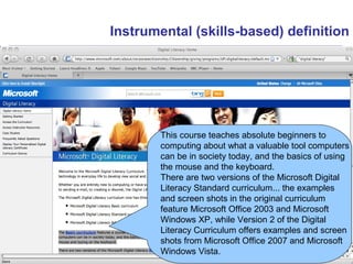 OCSLD digi lit presentation | PPT