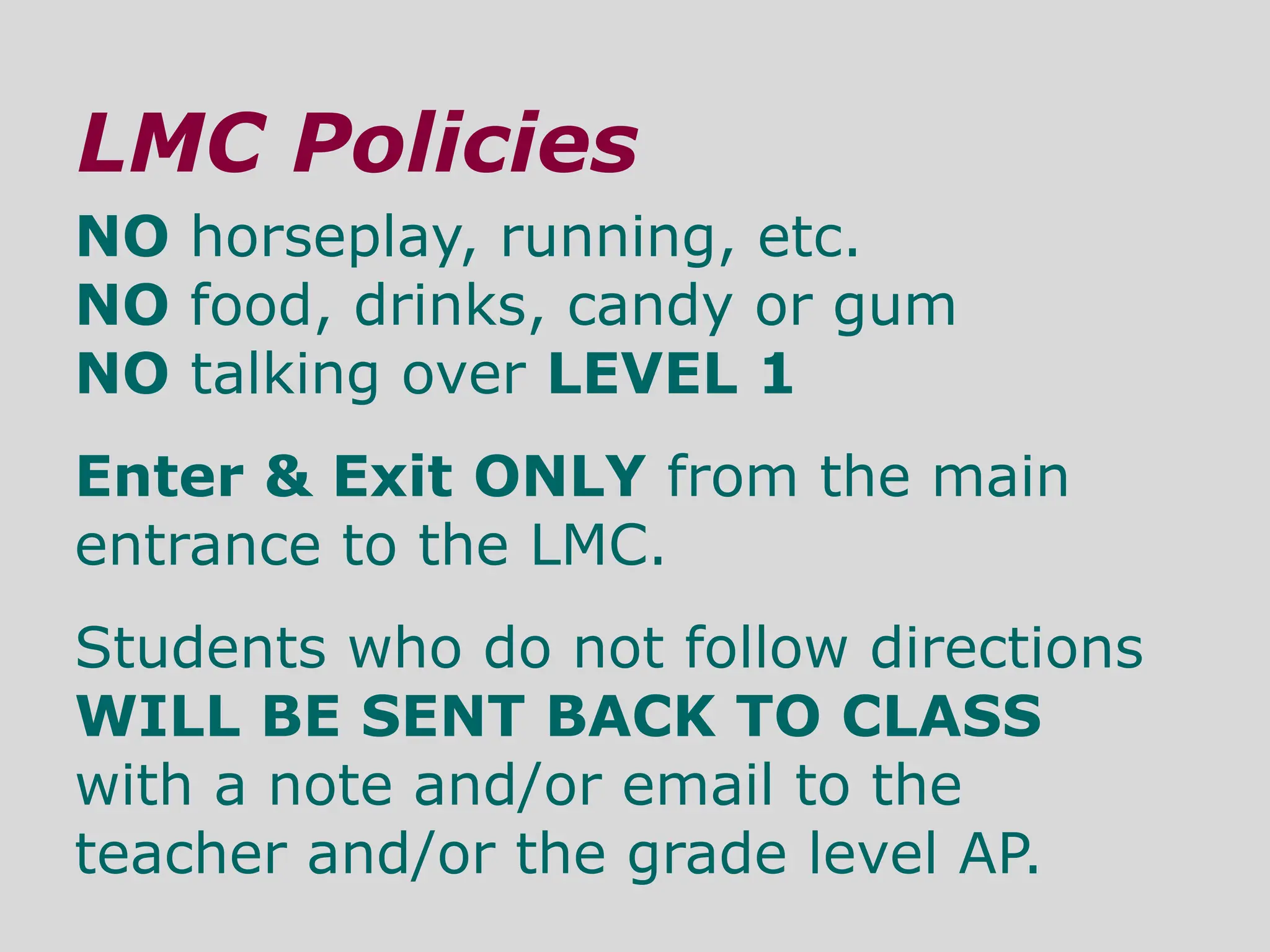 OCS LMC Orientation 2024-25 Presentation | PPT