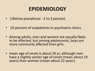 Oc spectrum disorder | PPTX