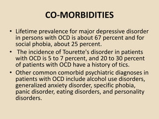 Oc spectrum disorder | PPTX