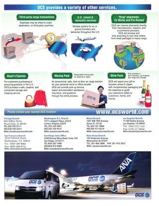 Ocs service (english) | PDF