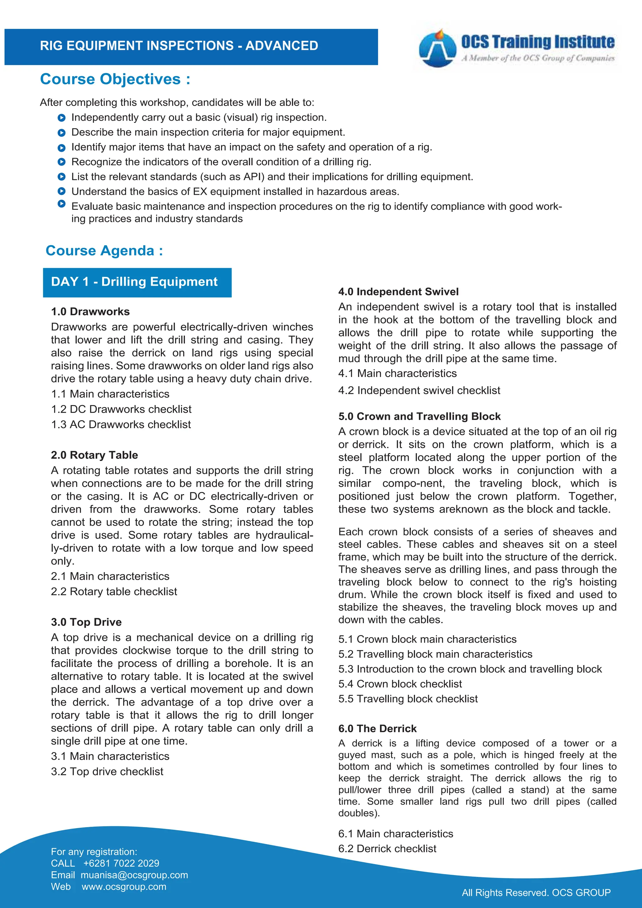 OCS Training - Rig Equipment Inspection - Advanced 5 Days_IADC.pdf
