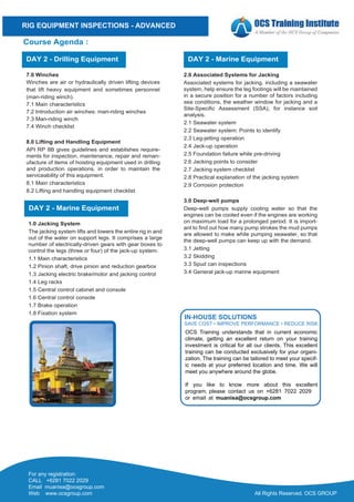 OCS Training - Rig Equipment Inspection - Advanced 5 Days_IADC.pdf