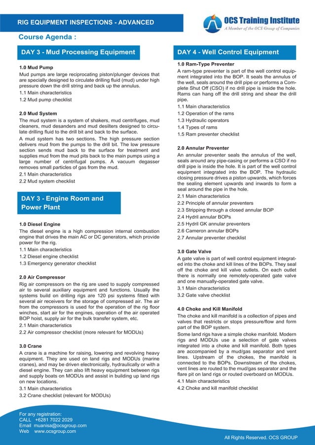 OCS Training - Rig Equipment Inspection - Advanced 5 Days_IADC.pdf