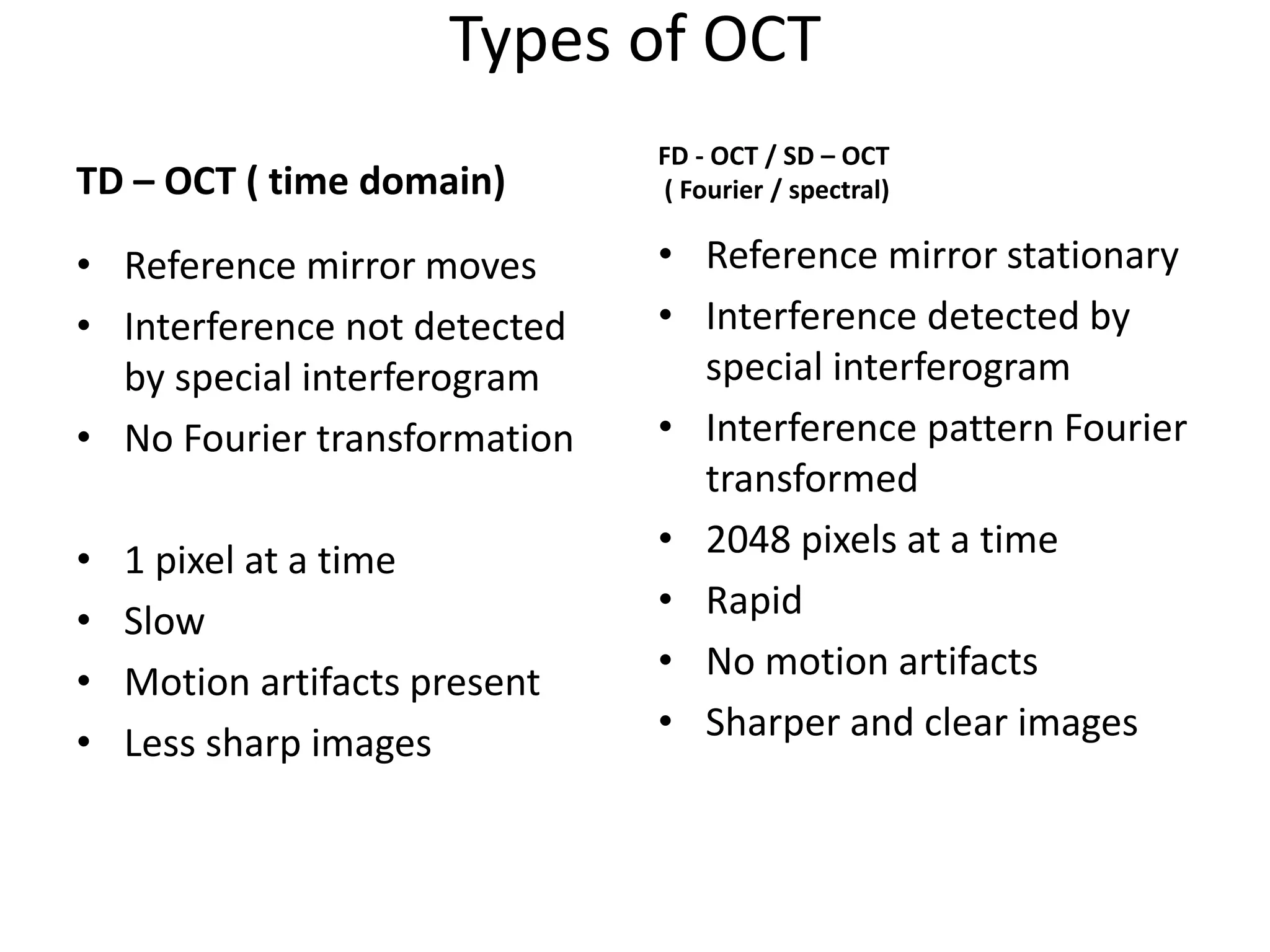 Optical coherence tomography | PPTX