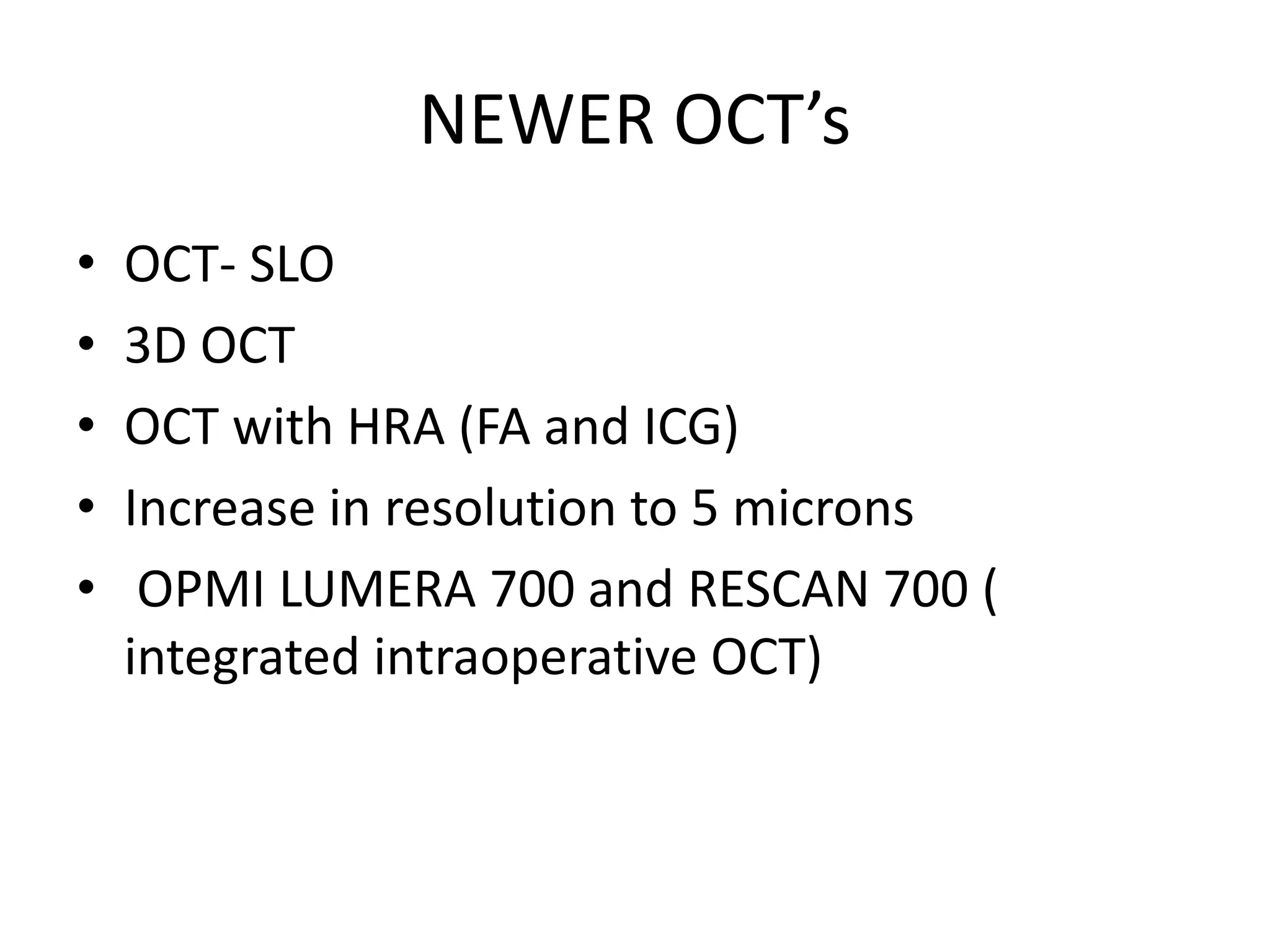 Optical coherence tomography | PPTX