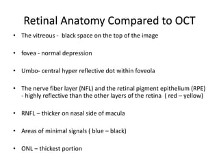 Optical coherence tomography | PPTX