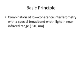 Optical coherence tomography | PPTX