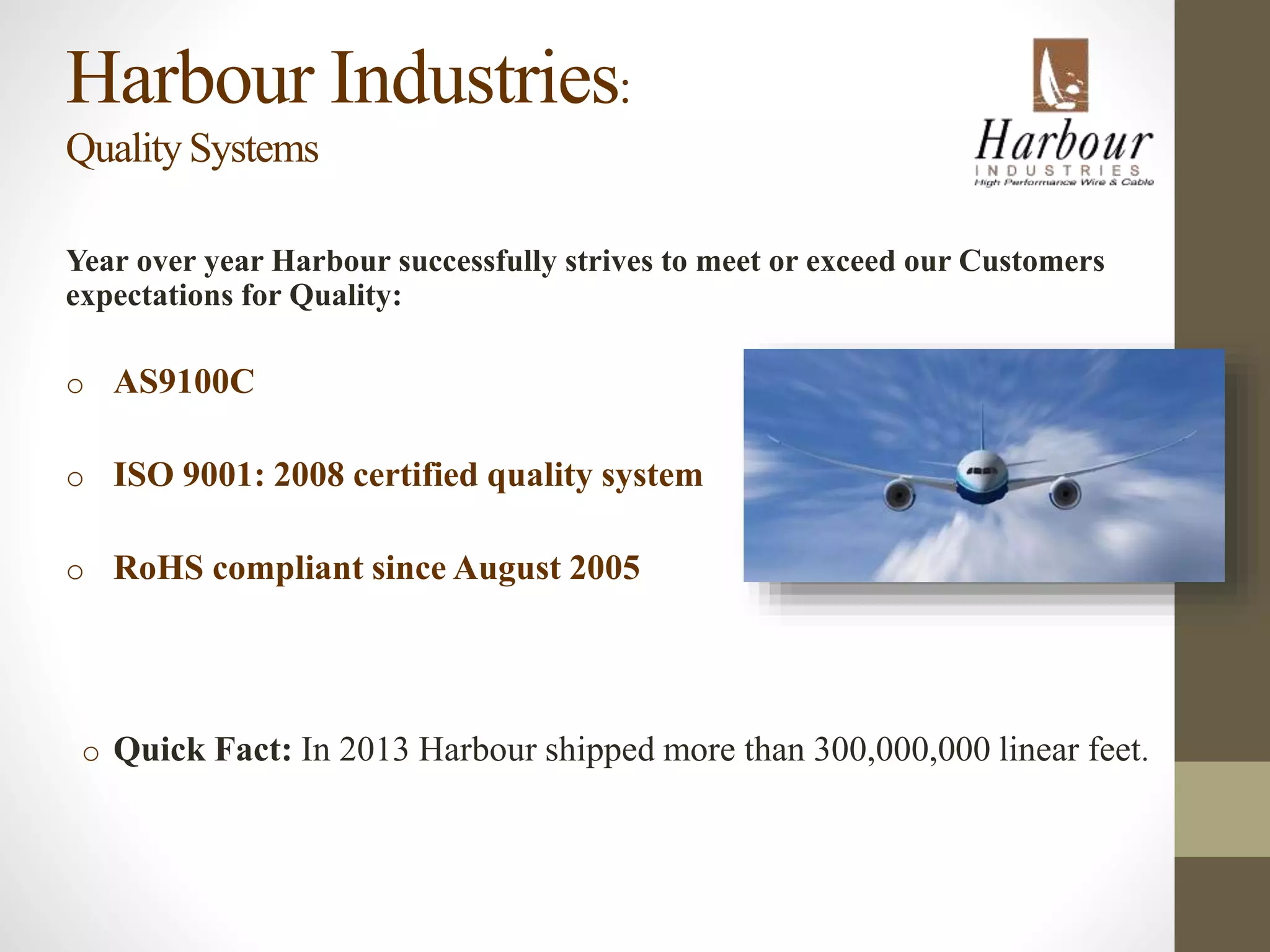 Harbour Industries Overview Oct.2014