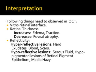 Optical Coherence Tomography (OCT) | PPTX | Physics | Science