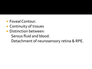 Optical Coherence Tomography (OCT) | PPTX